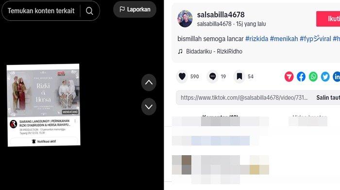 Rizki DA Bakal Menikah Sore Ini, Nadya Mustika Beri Sindiran Halus ... Rizki DA Bakal Menikah Sore Ini, Nadya Mustika Beri Sindiran Halus ...